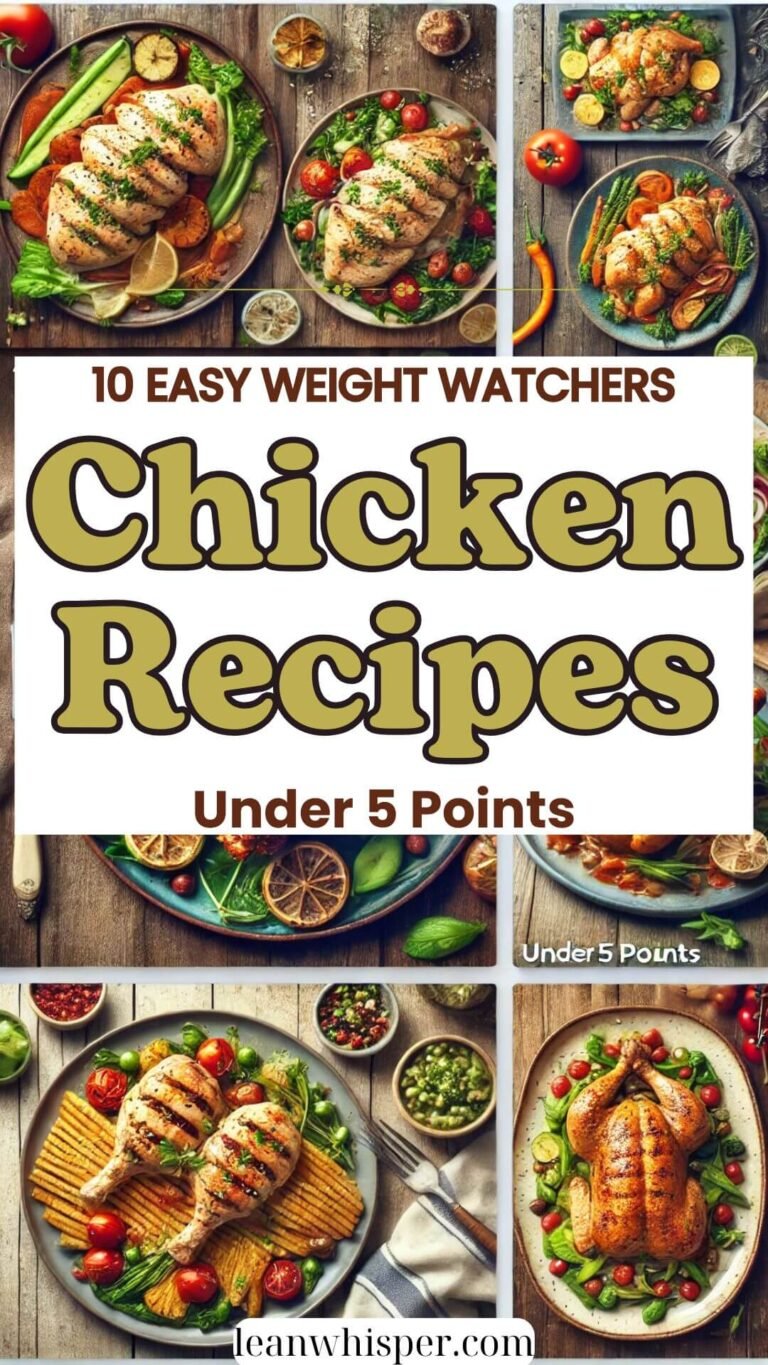 10 Easy Weight Watchers Chicken Recipes Under 5 Points