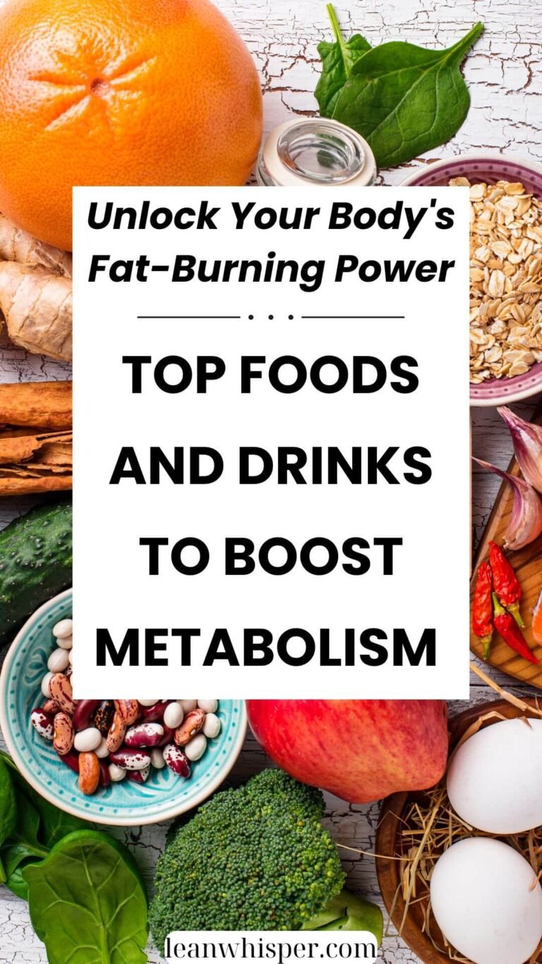 Top Foods and Drinks to Boost Metabolism