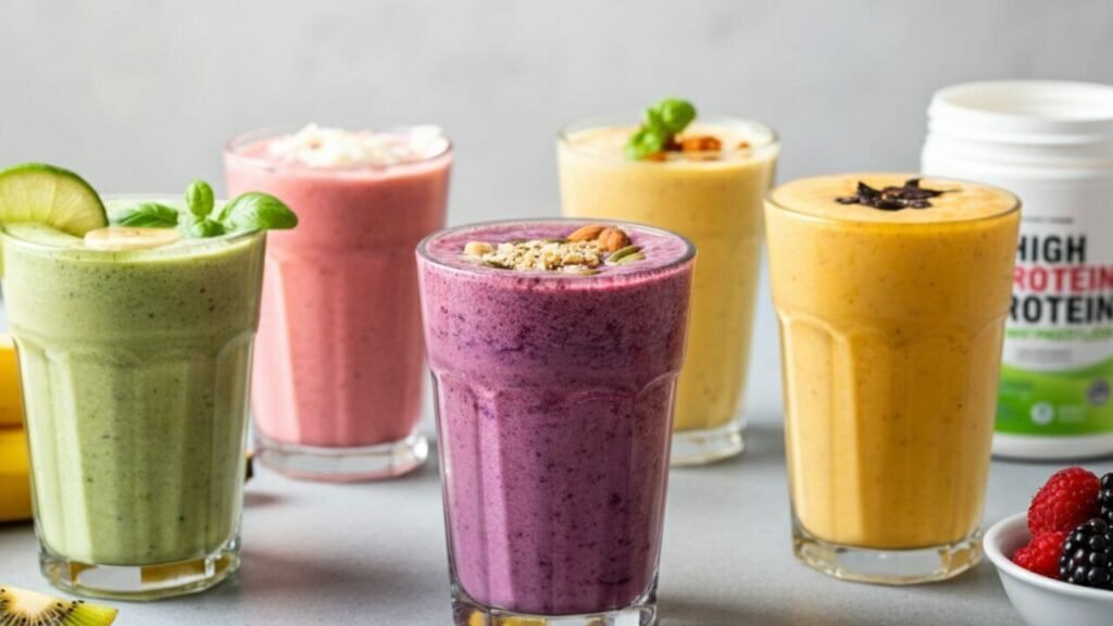 5 Lunch Smoothie Recipes for Weight Loss & Healthy Living