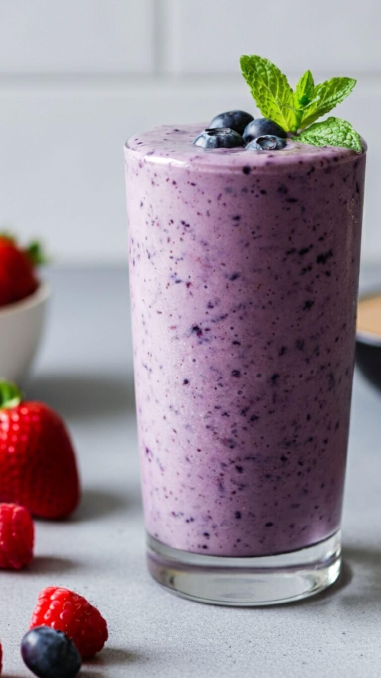 5 Healthy Blueberry Smoothie Recipes for Weight Loss