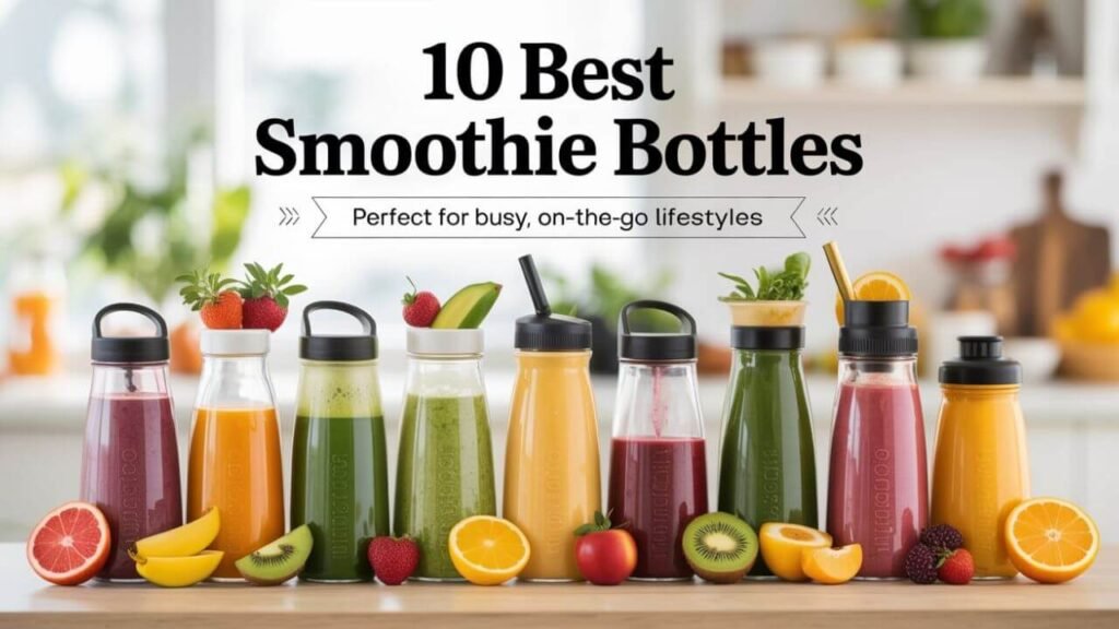 10 Best Bottles for Smoothies on the Go