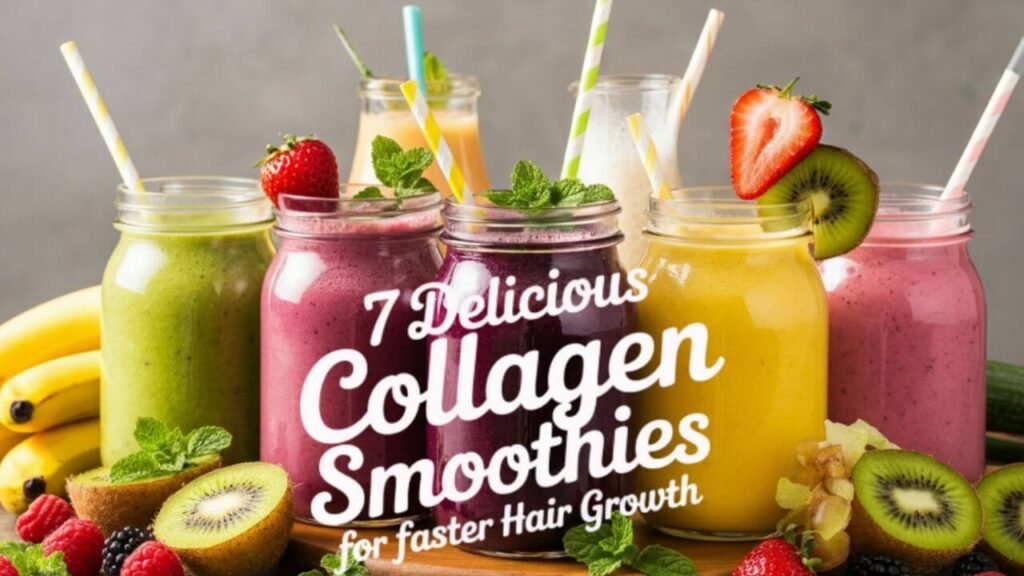 7 Easy Collagen Smoothies for Hair Growth
