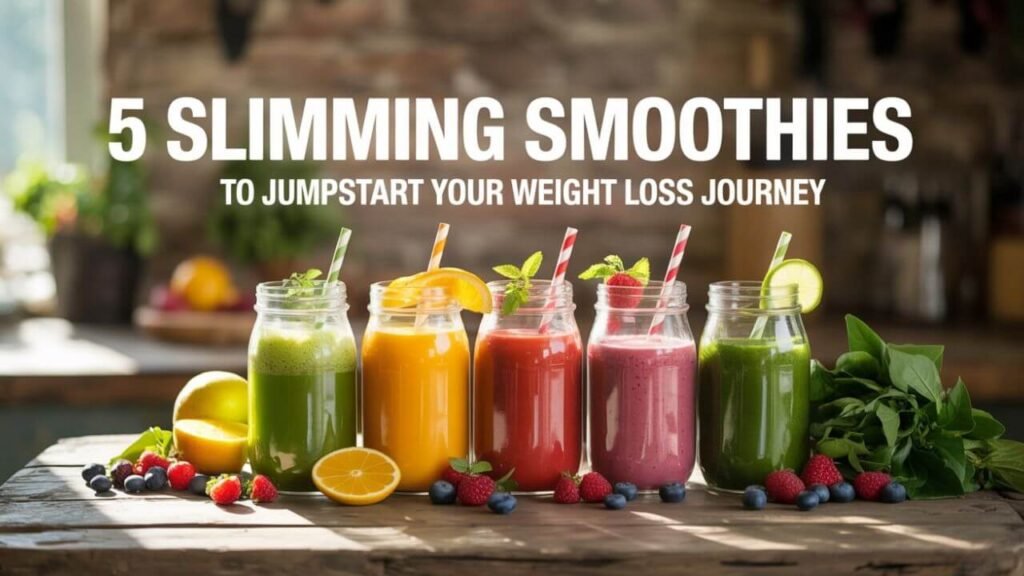 5 Slimming Smoothies to Help You Lose Weight