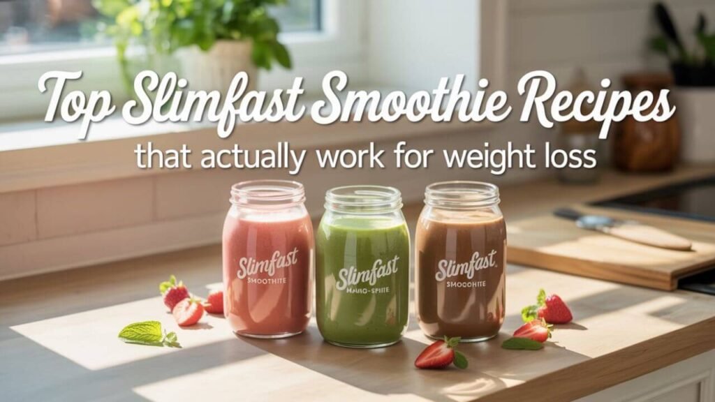 Top Slim Fast Smoothie Recipes That Actually Work for Weight Loss